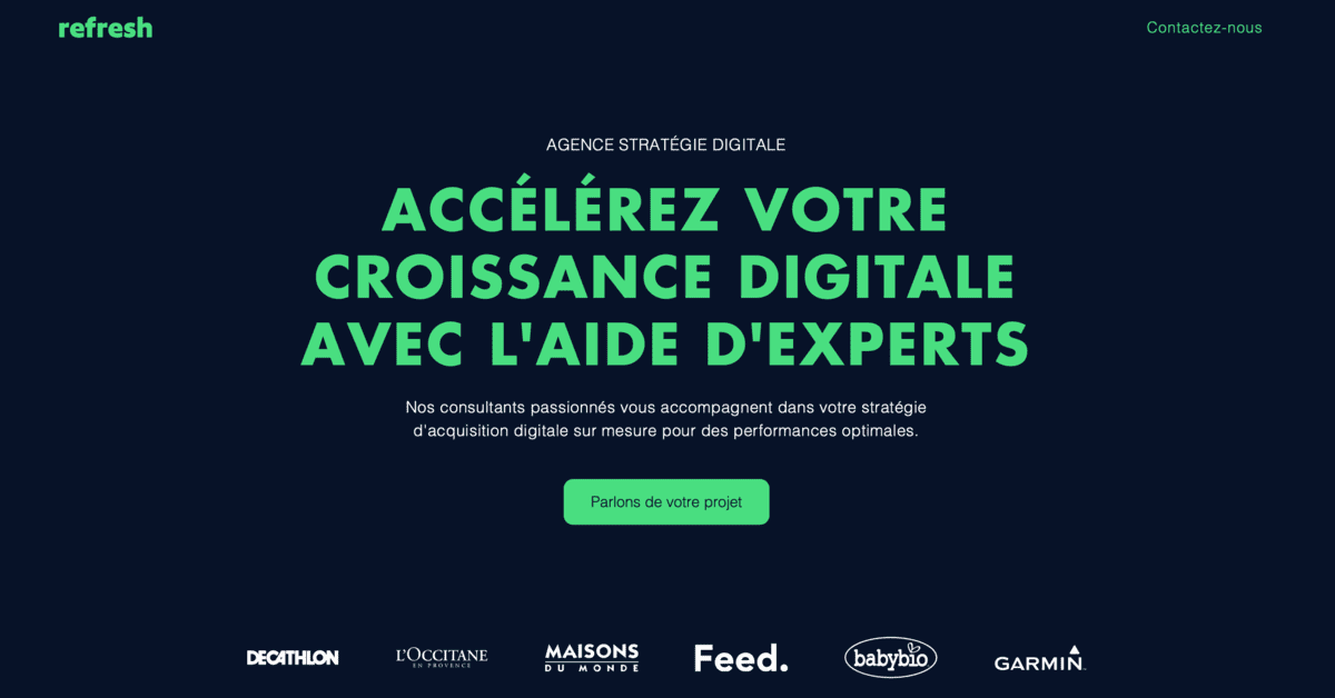 Refresh Digital | Agence de stratégie digitale